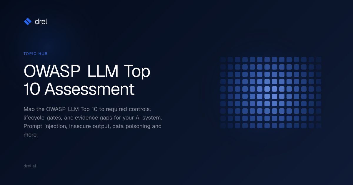 OWASP LLM Top 10 Assessment — Controls and Evidence | Drel